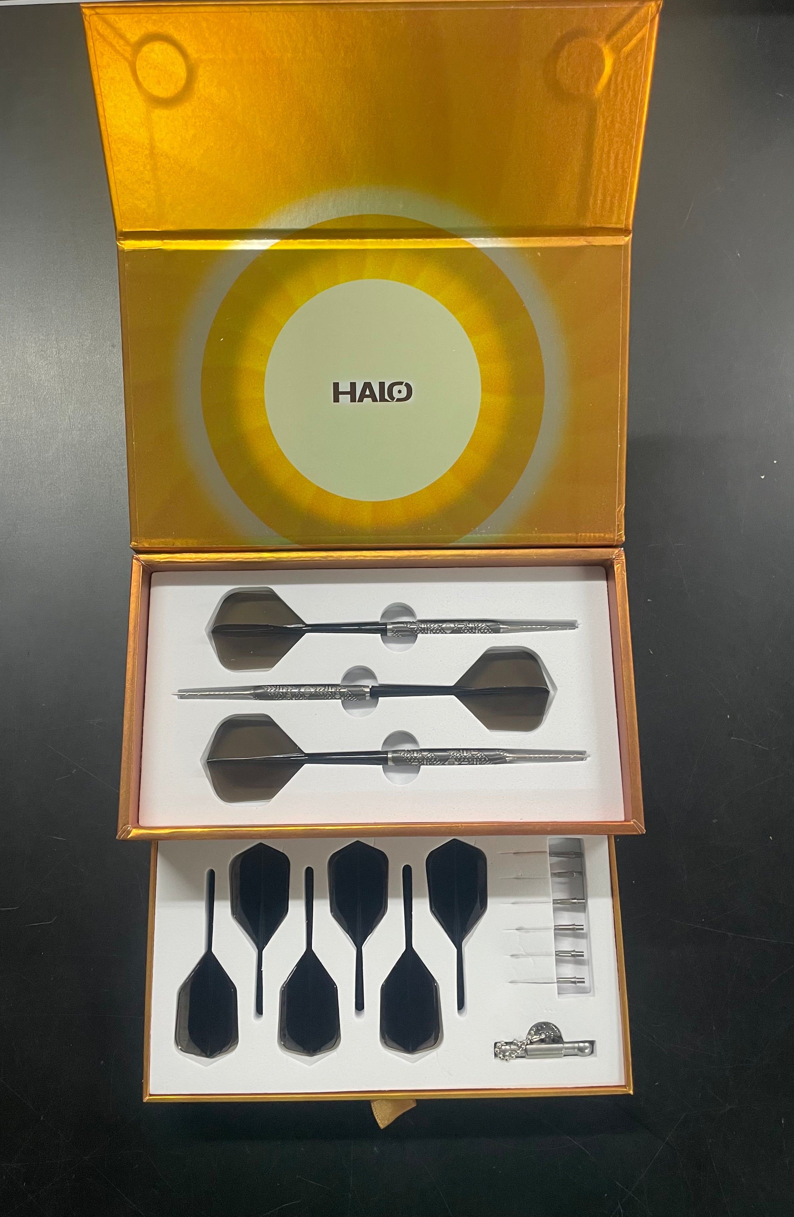 Caliburn Darts - 23.5g Halo H3 - 95% Tungsten Darts – Darts and Cues ...