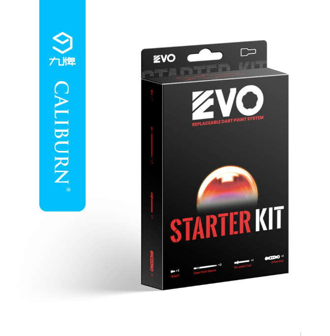 Caliburn Evo Dart Point Starter Kit – Darts and Cues Australia